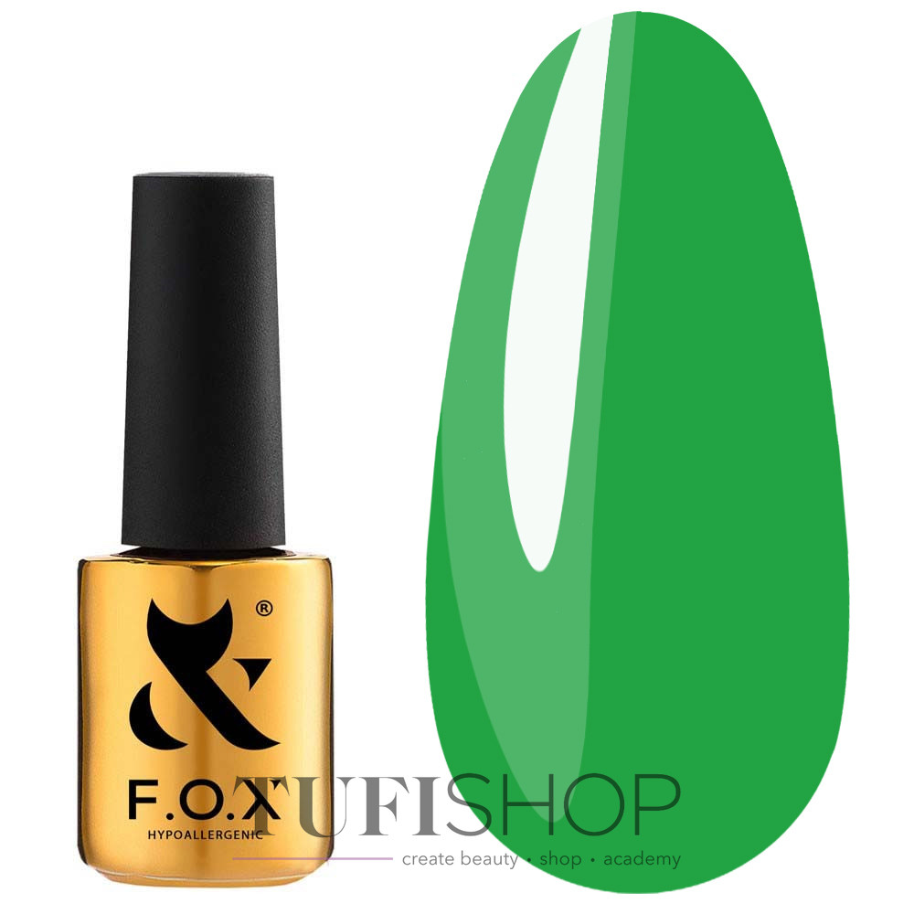 Gel polish FOX Spectrum gold - buy with delivery | Tufishop.com
