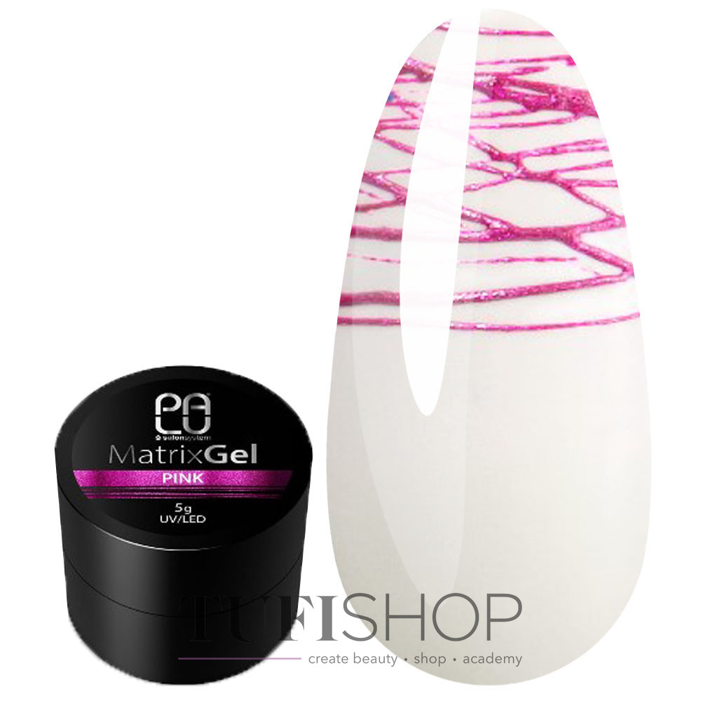 Gel for nail design PALU Matrix MG5 pink 5 ml - kupić Gel paint w ...