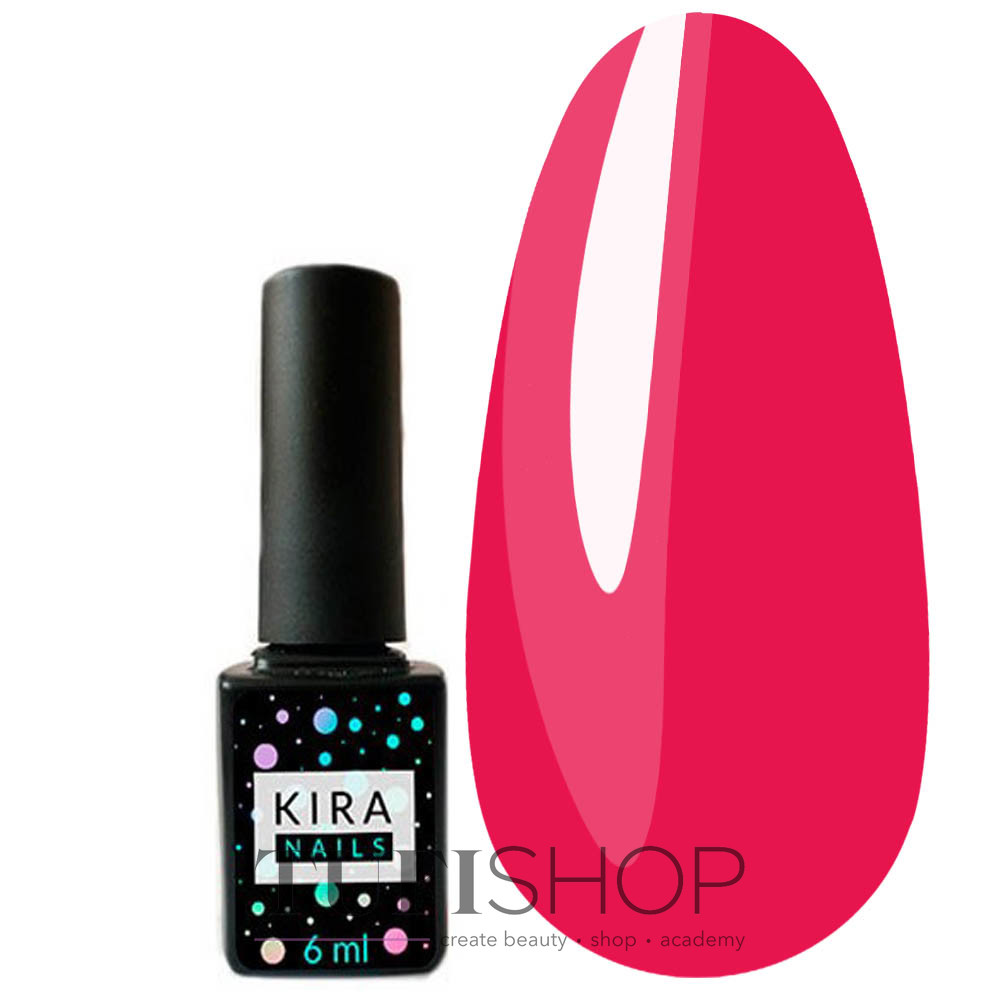 Gel polish Kira Nails №164 wine red 6 ml (963164) - buy in Poland ...