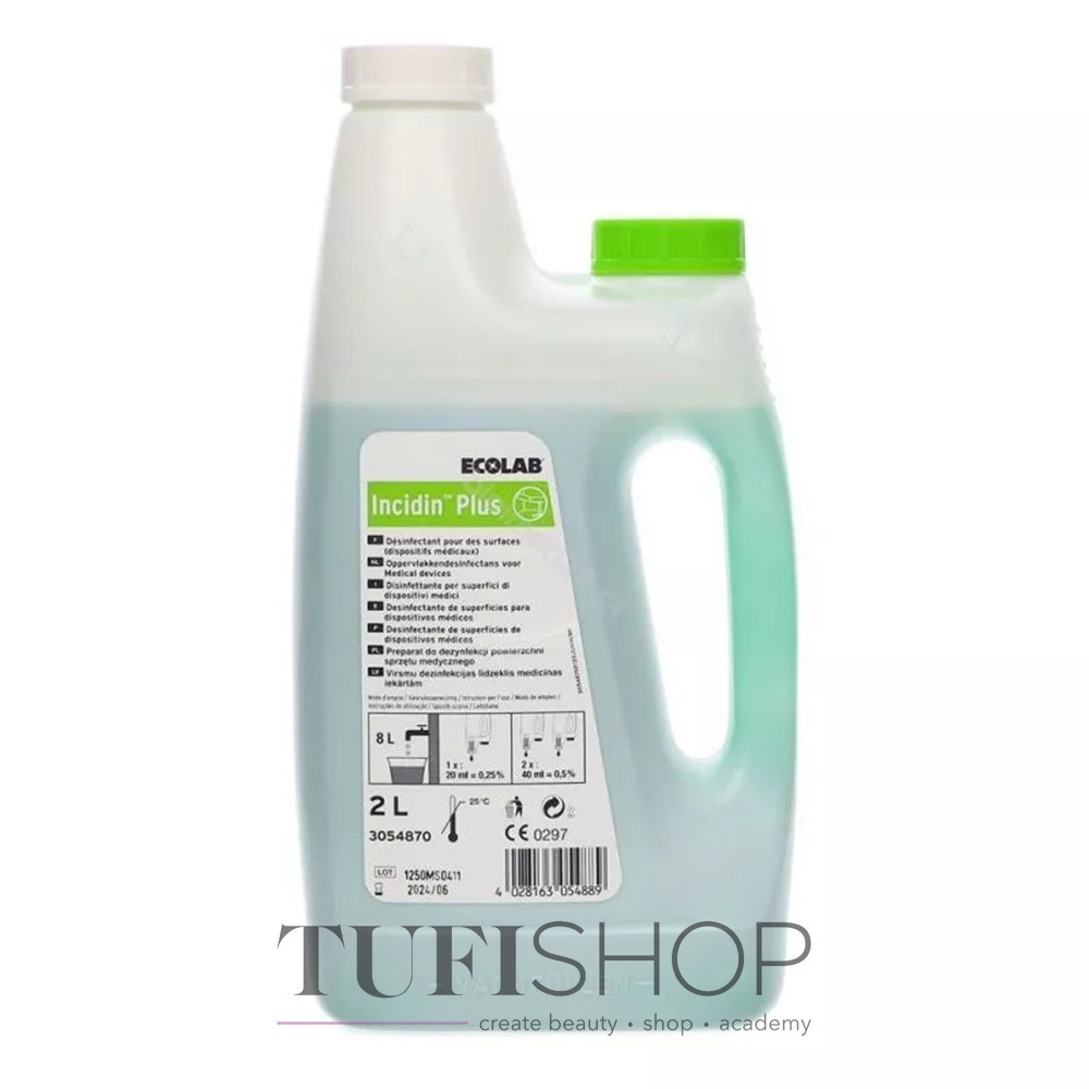 Liquid for disinfection Ecolab Incidin Plus 2 l - buy with delivery ...