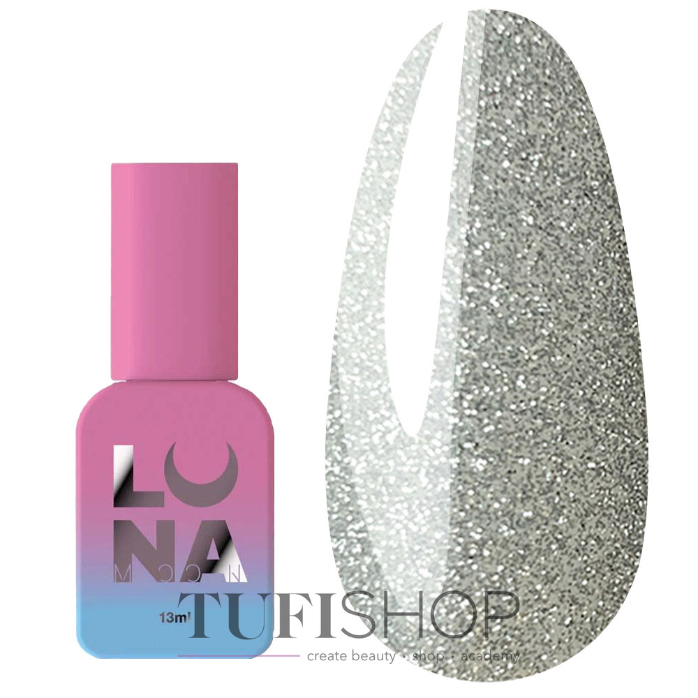 Acrygel reflective LUNA Light №62 silver 13 ml - buy |Tufishop.com